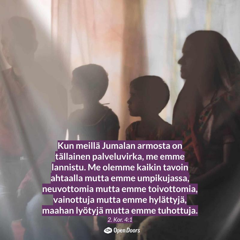 Intia rukous | Open Doors Finland