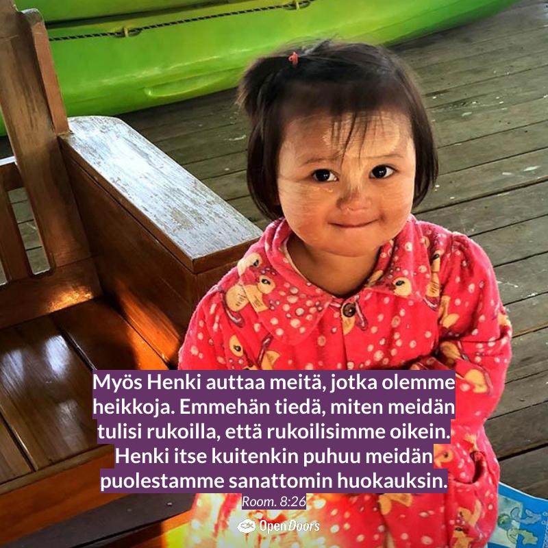 Maailman lapset rukous | Open Doors Finland