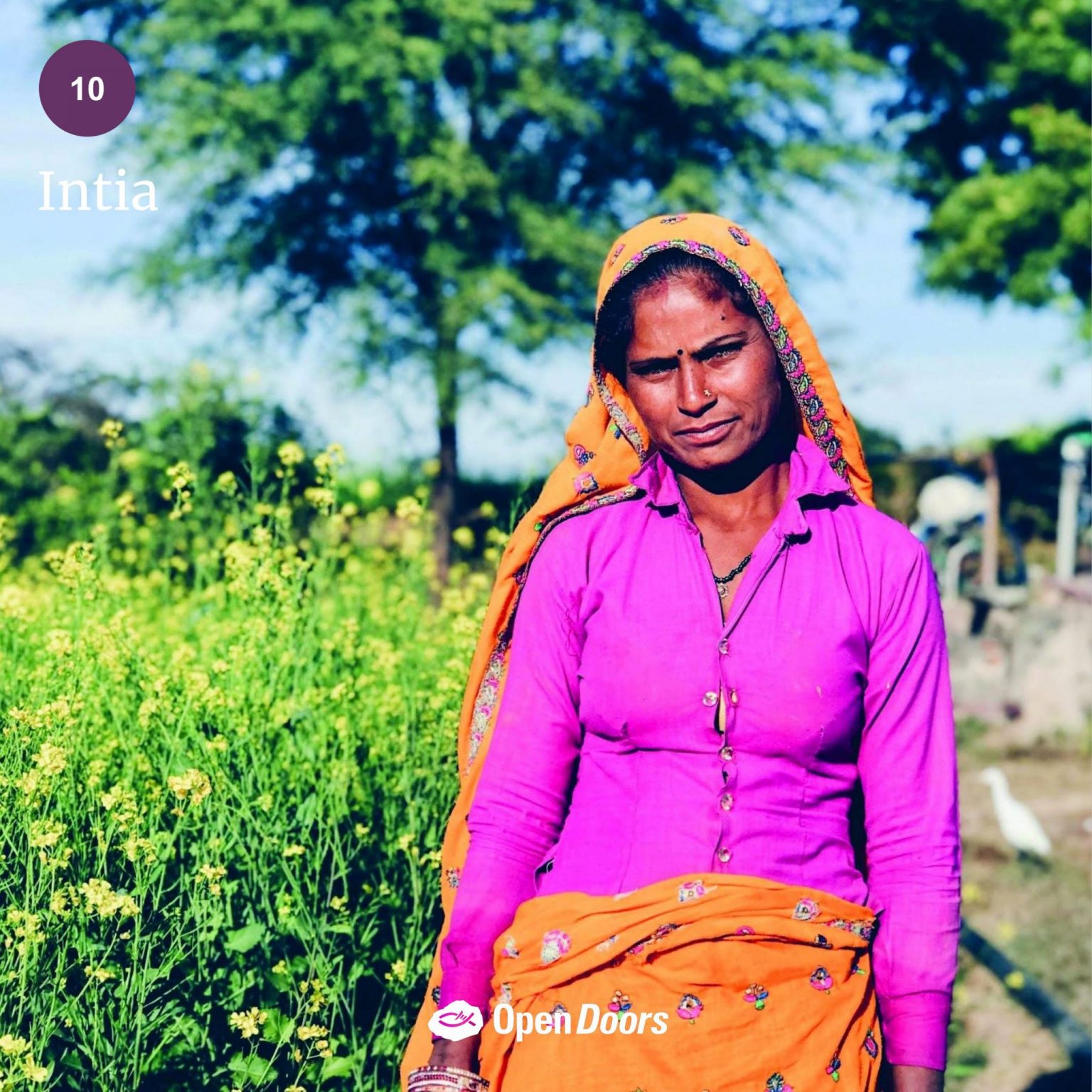 WWL 2022 sijalla 10: Intia | Open Doors Finland