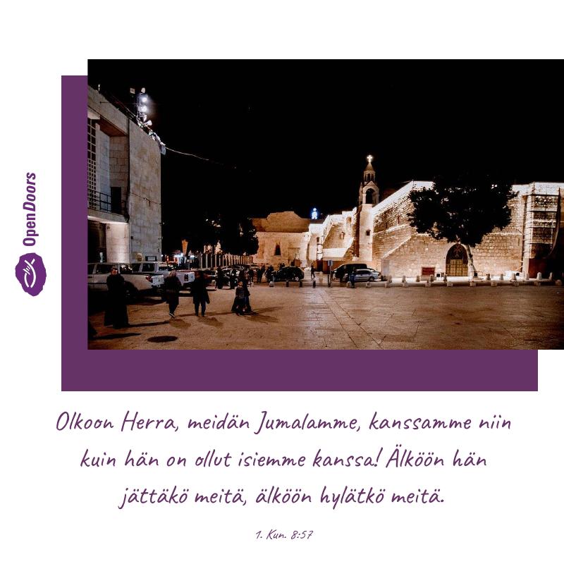 Joulu rukous | Open Doors Finland