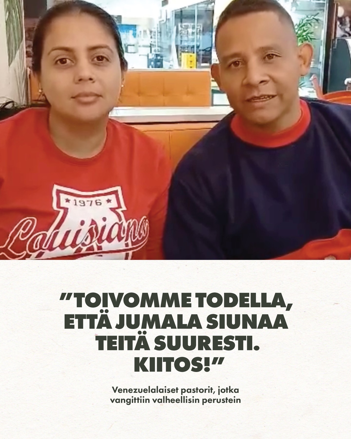 Venezuelalaiset pastorit vapautettu | Open Doors Finland